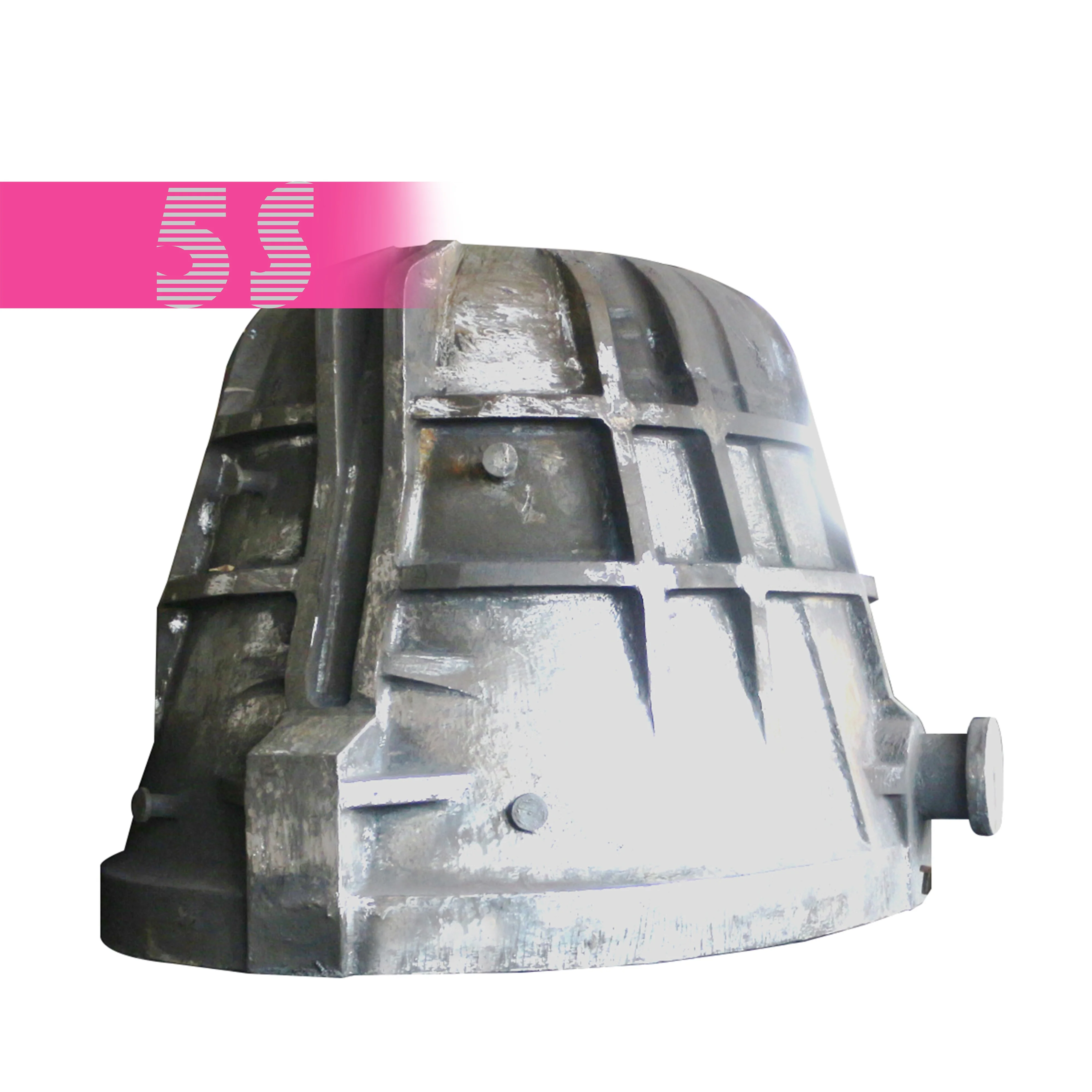 Chinese Forged Cast Trunnion Steel Sleelmaking Mill Transfering Slag ...