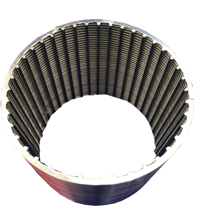 FANG TE Wedge Wire Screen / Trommel Screening Slot Screen Drum-99.5% ...