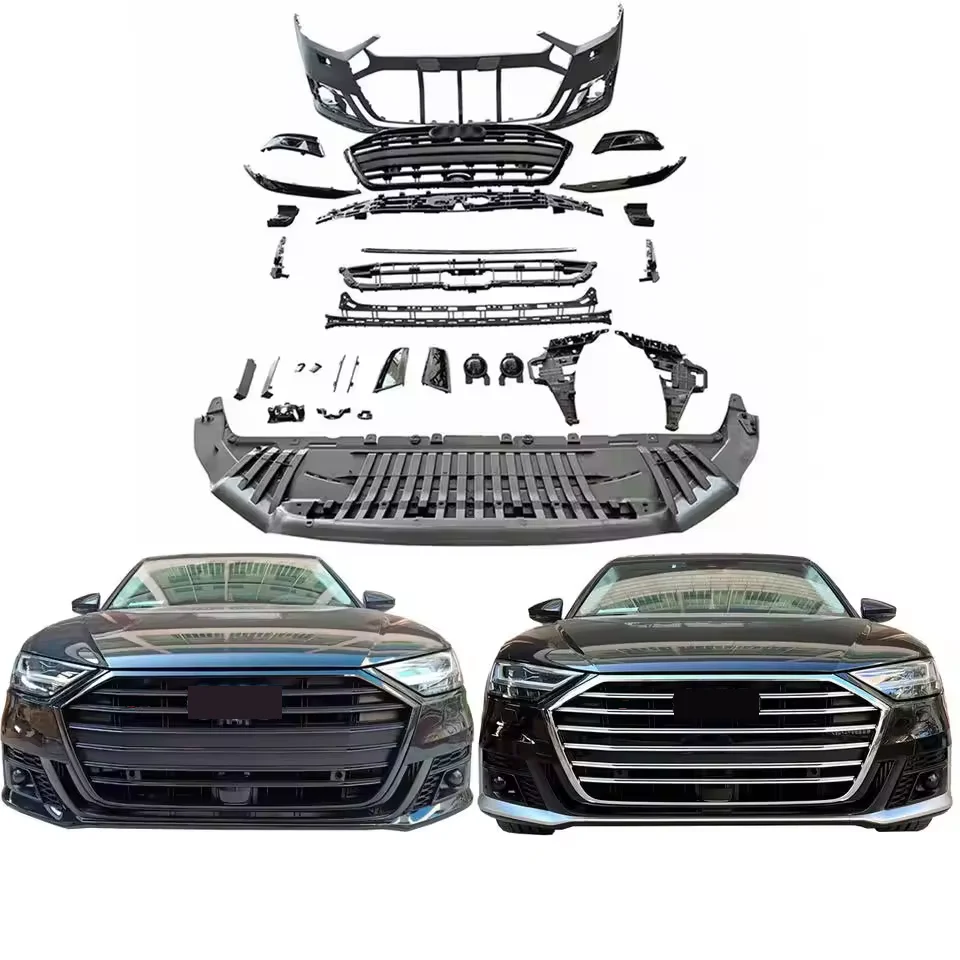 2022 New Design Body Kit For Audi A8 D5 2018-2023 Change To S8 Model Pp ...