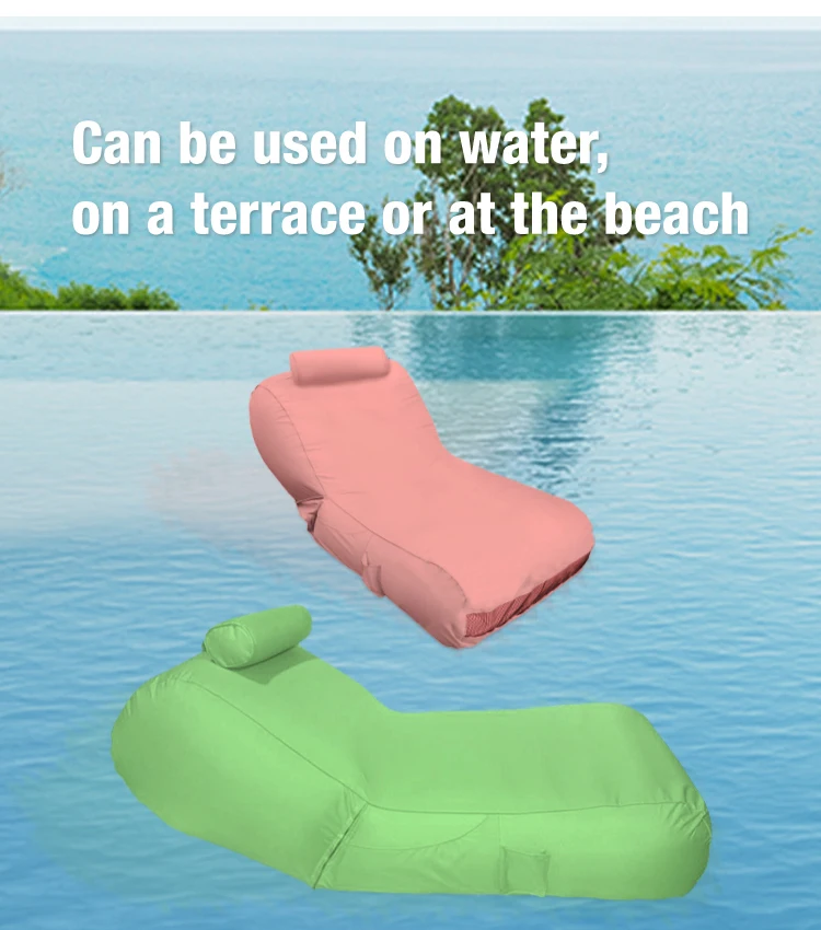 Swimming Pool Party Toy Inflatable Pool Chair Sun Loungers For Adults ...