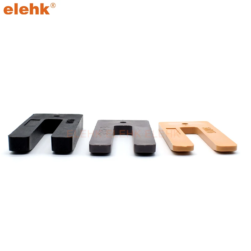 Elehk Plastic Shims Wedge Shims Plastic Packer Window Packers Horseshoe Shim 75mm Building ...
