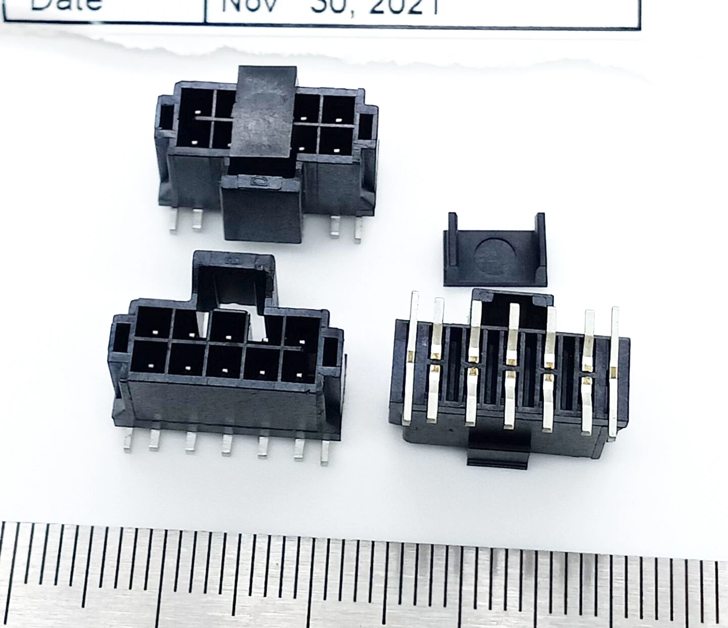 Molex Nano Fit Power Wire Connector 25mm - 10 Pin Header