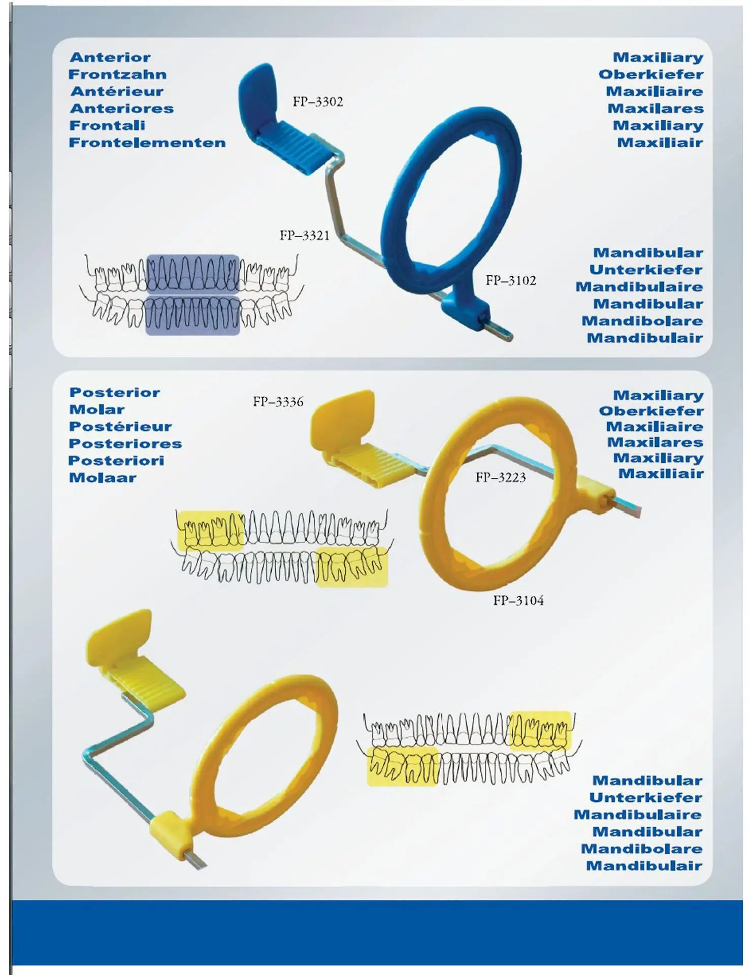 Dental X-Ray Film Positioning System Dental Lab Film X Ray Position Kit ...