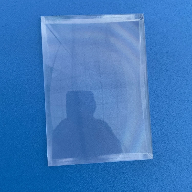 Thin PMMA Fresnel Lens Sheet Focal 210mm for Display Panel Manufacturers