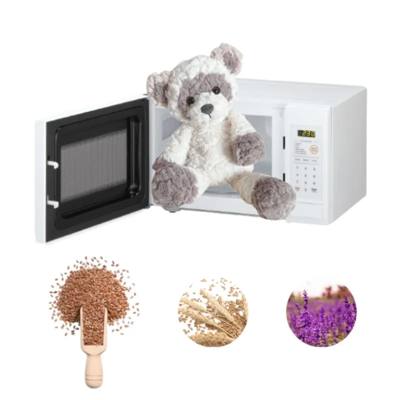 Cute Cozy Plush Heatable Lavender Scented Brown Teddy Bear Toys Kids ...