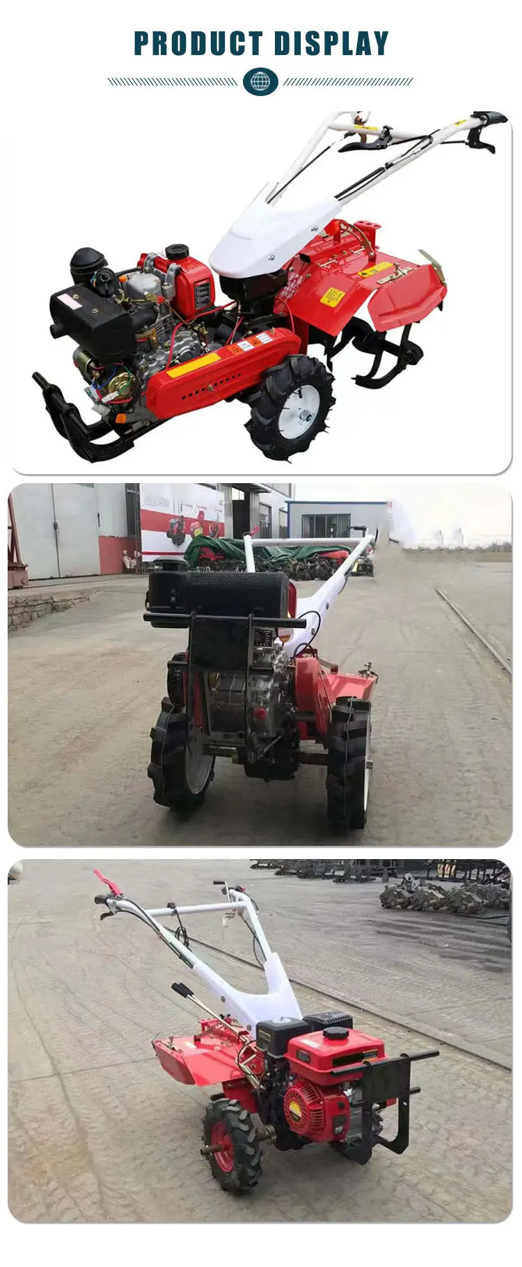 2wd Potato Harvester Hand Walking Tractor With Seat - Buy Walking ...