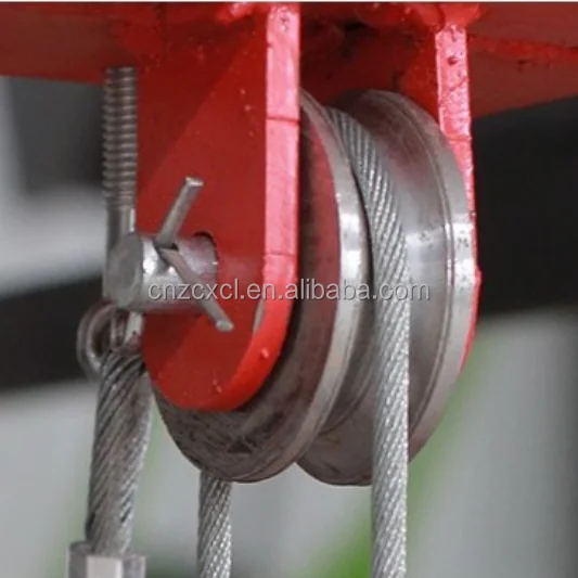 300kg 500kg Mobile Folding Scaffolding Lift for Construction