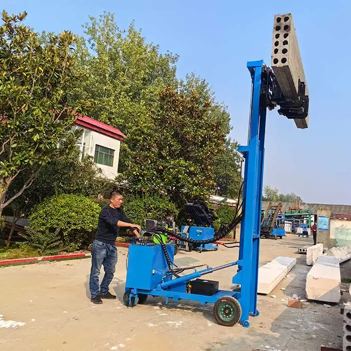 Wall Panel Lifting Hydraulic Motor-Driven Installation Machine for ...