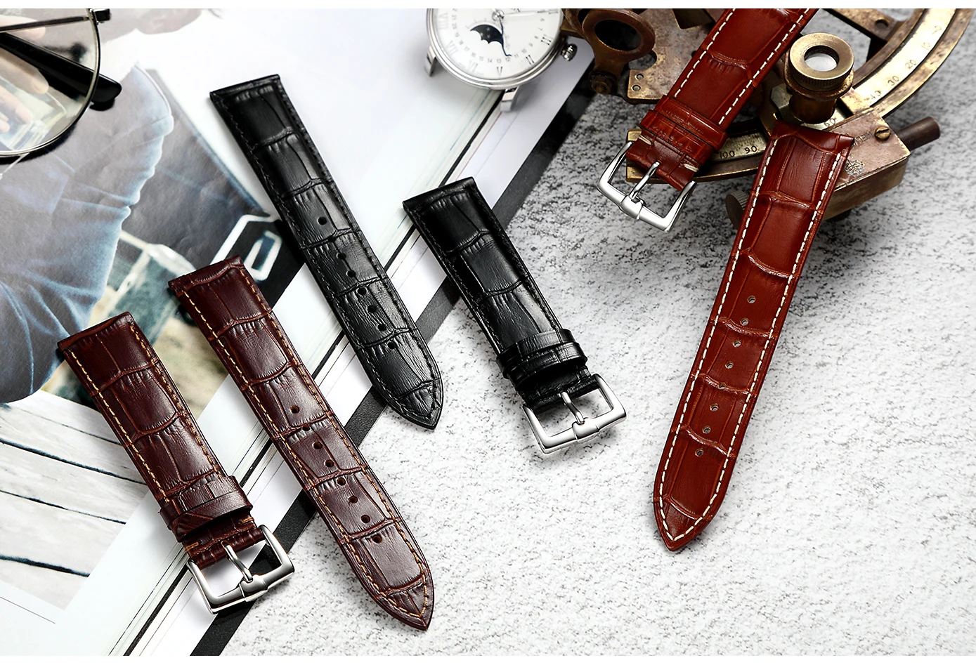 Top Factory Salable First Layer Cowhide Bamboo Pattern Slightly Thick ...