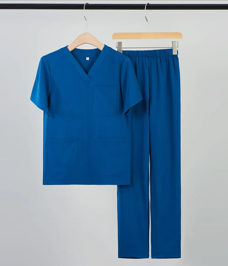 Factory Custom Athletic Nursing Scrubs Uniforms Sets Spandex Medical ...