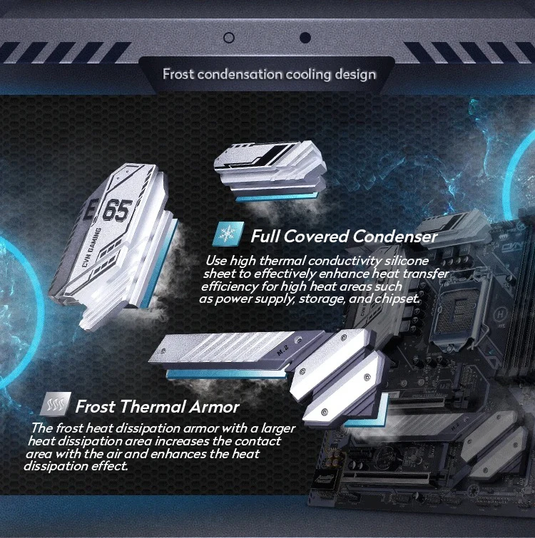 Motherboard Cvn B365m Gaming Pro V20 Desktop Computer B250 B75 H110 ...