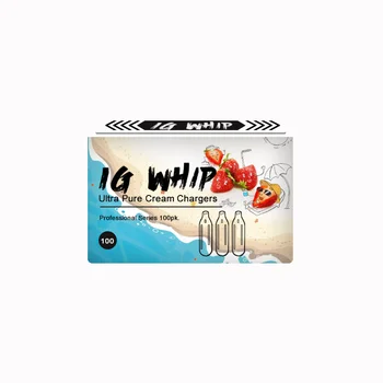 Food Grade Smart Whipped Cream Charger 10 Pcs Per Box 8 Gram Cream ...