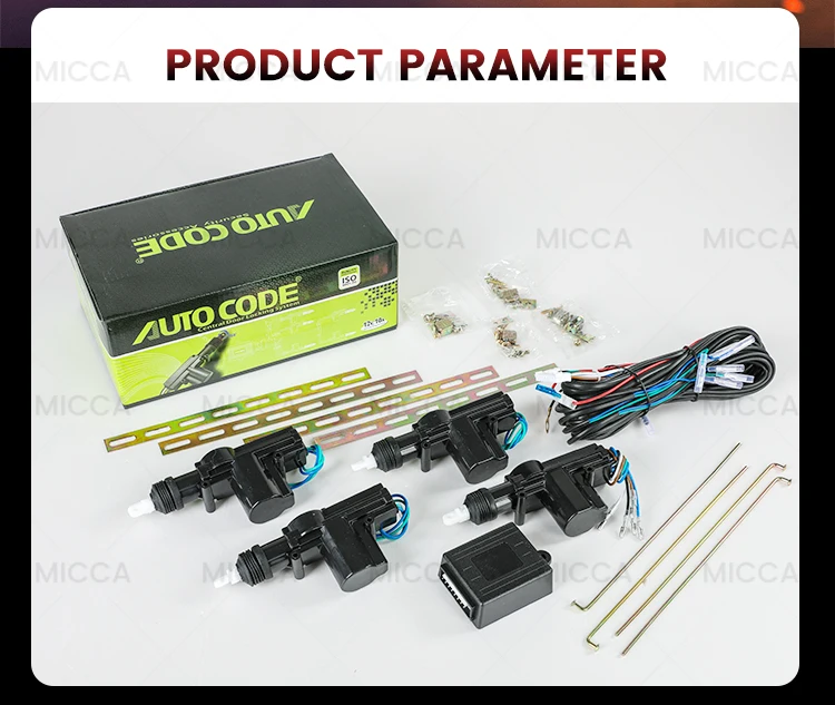 Universal Dc 12v Auto Electric Motor Car 1 Master 3 Slaves Central Lock ...