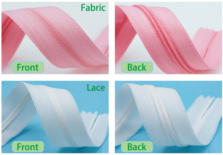 Custom Color Factory Wholesale 3# 4# Closed End Invisible Zip Stock ...