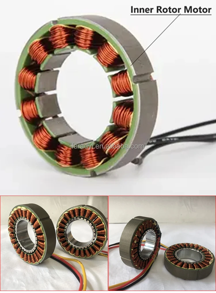 24V Brushless DC BLDC Frameless Motor Kit - High Torque, Low Noise ...