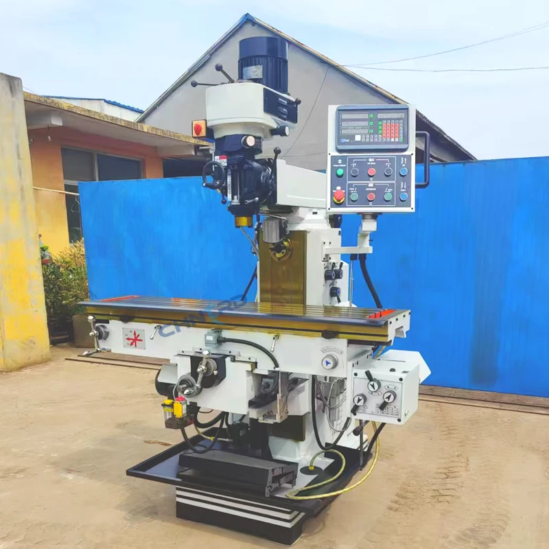 X6332 Turret Milling Machine Universal Vertical and Horizontal Dual-use ...