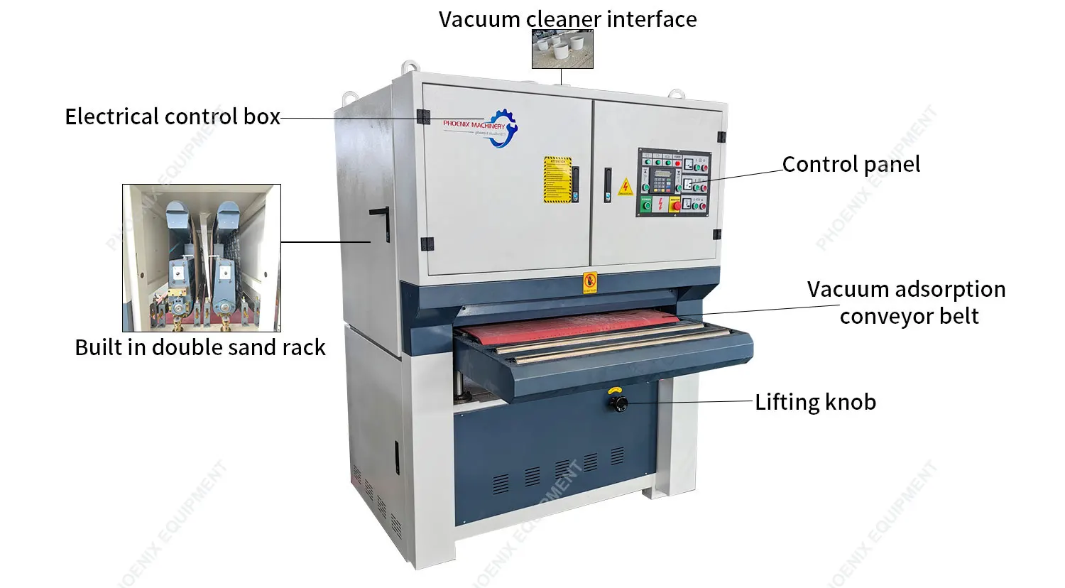 R-r1000 Woodworking Solid Wood Flooring Precise Vacuum Adsorption ...