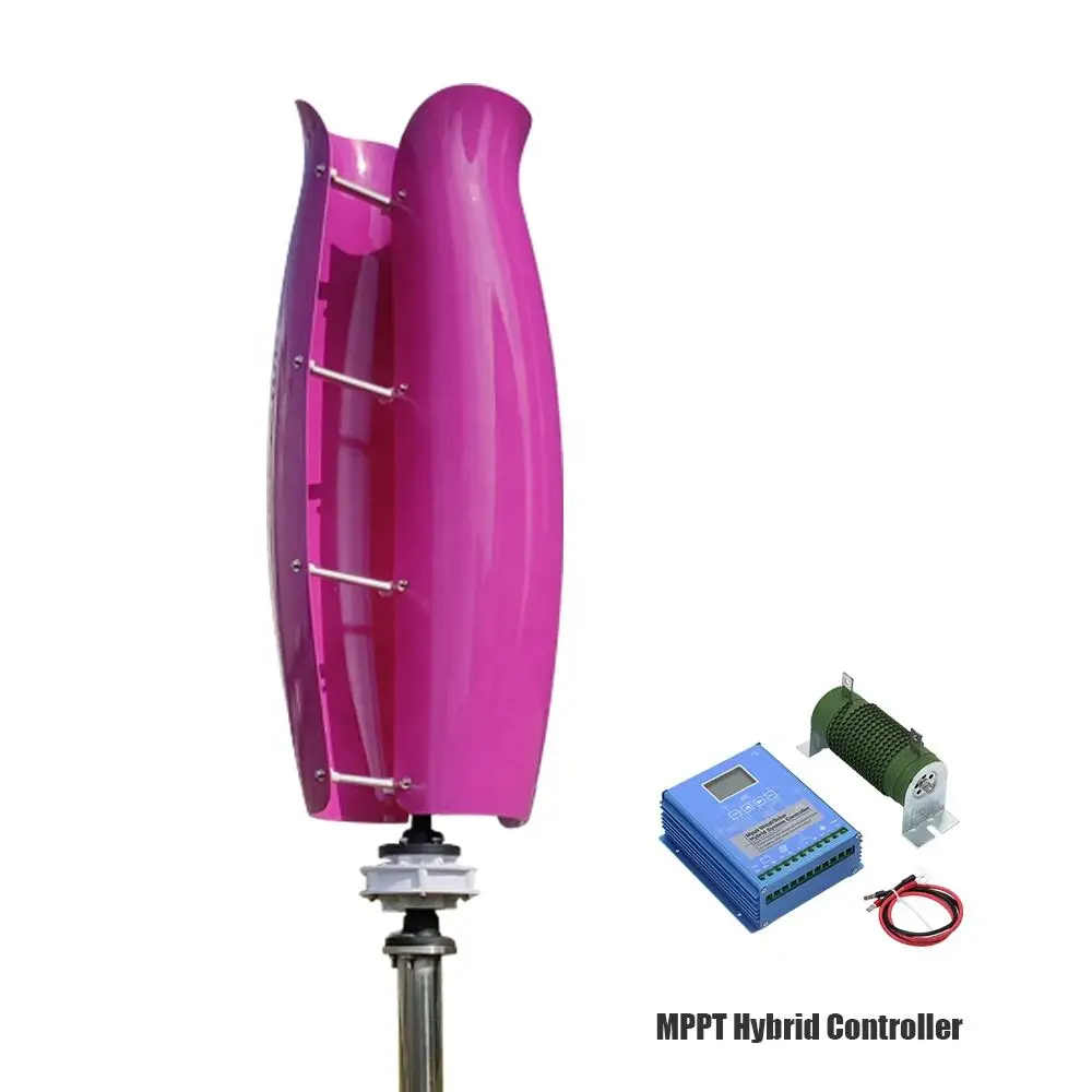1kw 2kw Tulip Wind Turbine Customize Home Use 5kw 10kw 20kw Windmill ...