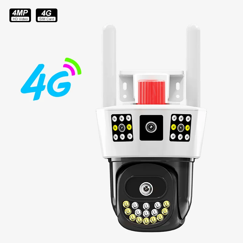 V380 Waterproof IP66 4G / WIFI Camera Dual Lens 4MP Wireless Wifi ...