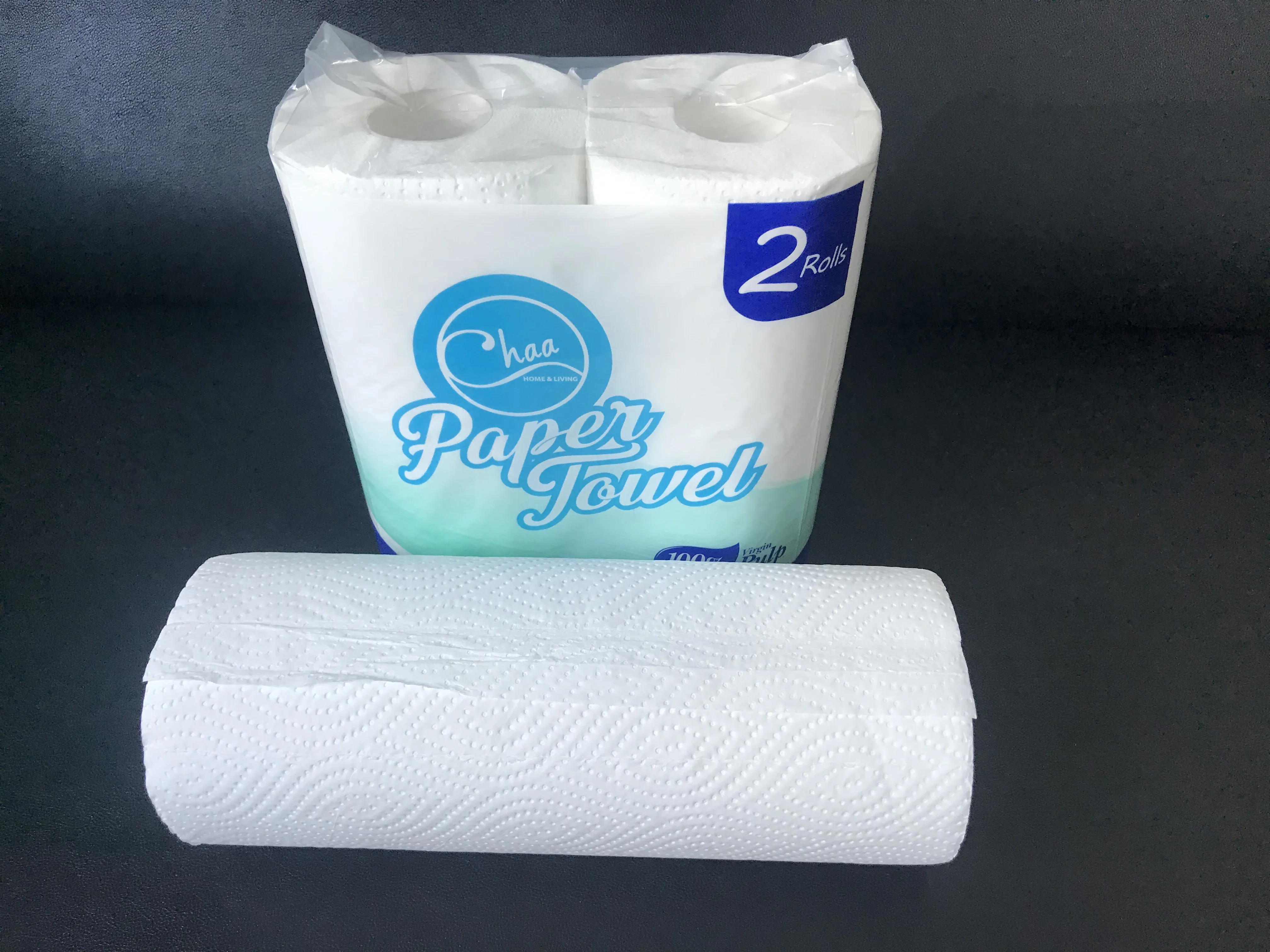 Factory Direct Sale Kitchen Paper Towel 1/2 Ply Bamboo Pulp Bleached ...