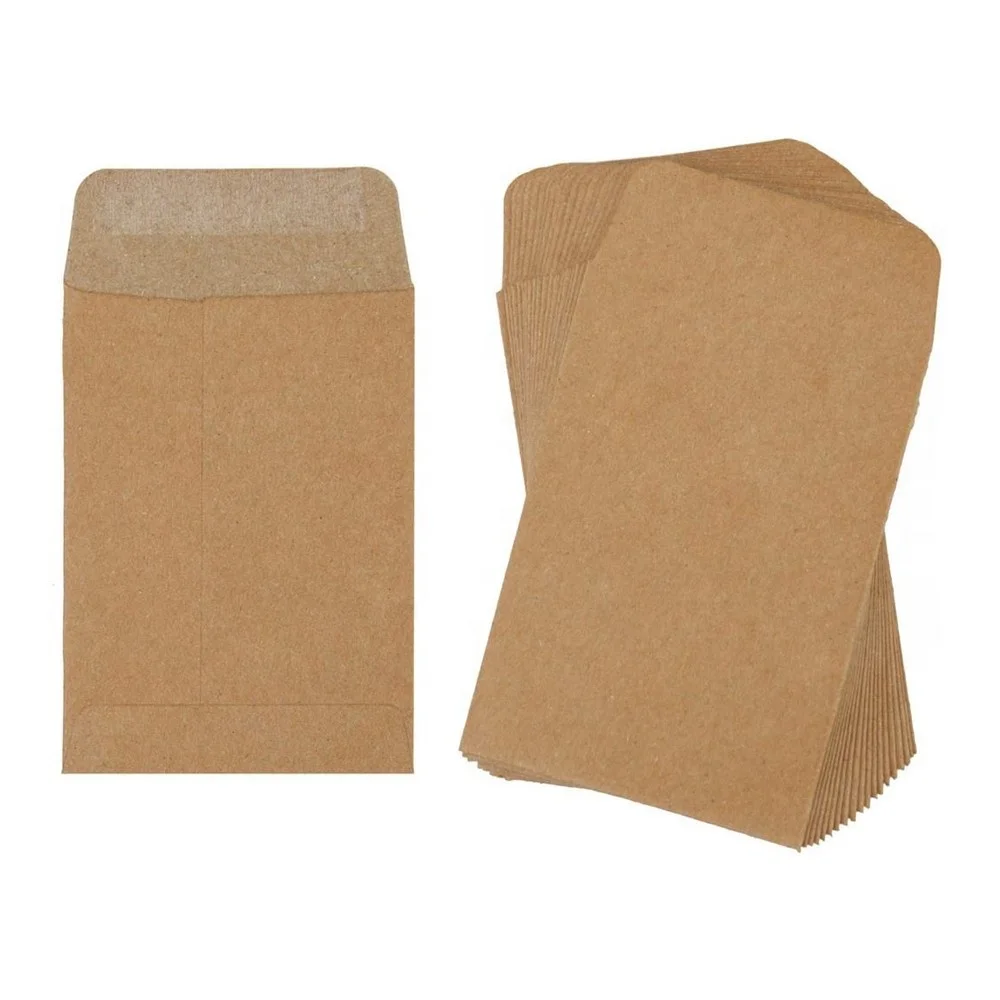 Free Sample Kraft Paper Envelopes - Self-Adhesive Money Bags