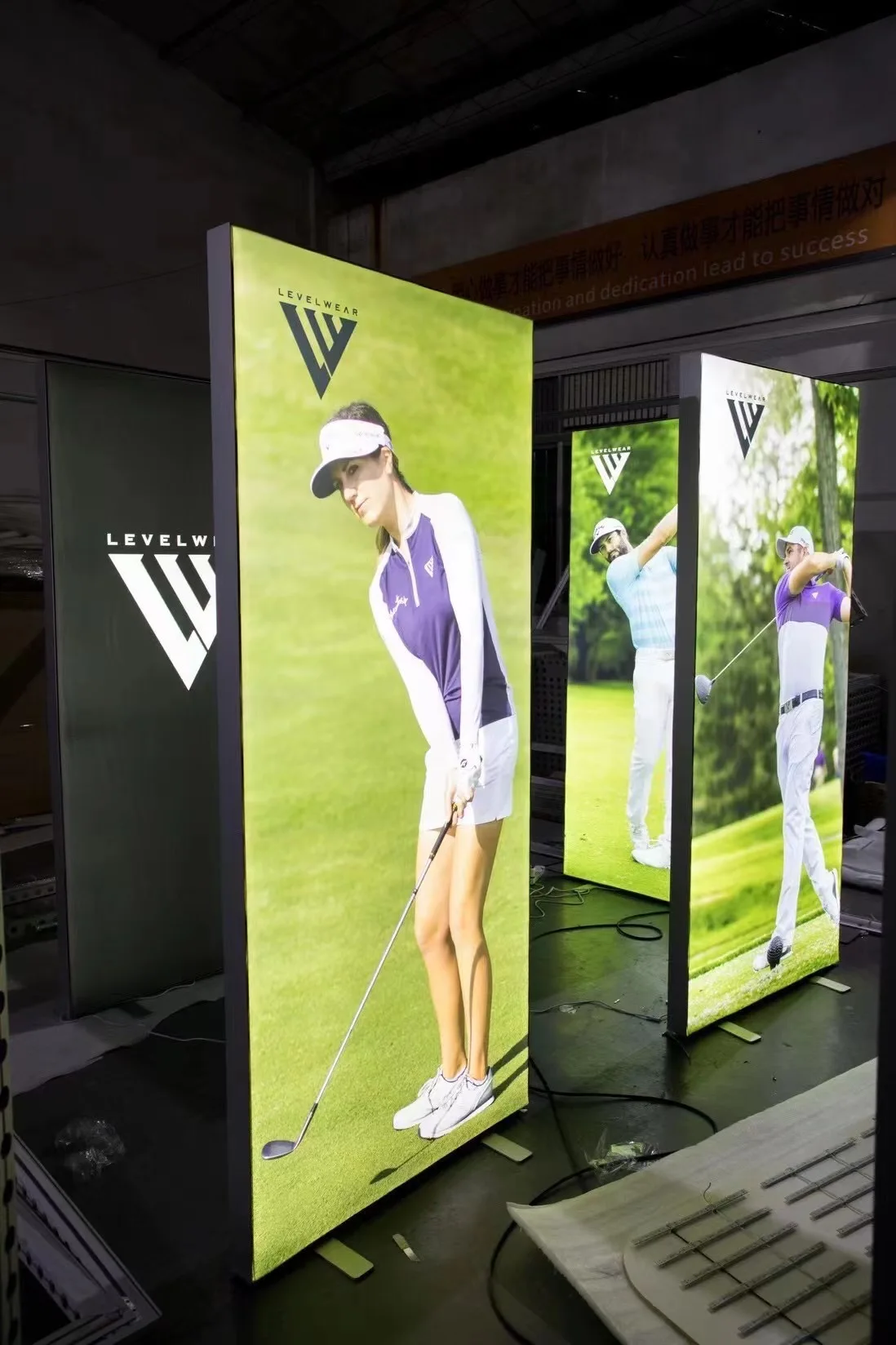 Easy Install SEG Aluminum Frame Changeable Fabric Printed Illuminated ...