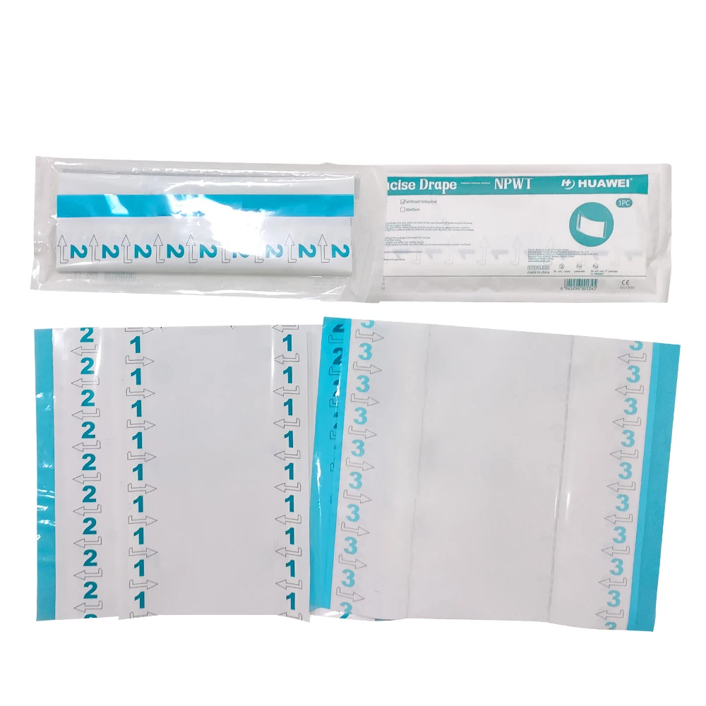 Waterproof Incision Dressing for Wound Negative Pressure Therapy