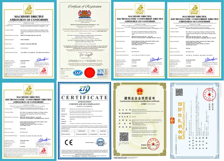 High Quality AHU Air Conditioning Box Fast Installation Sandwitch ...