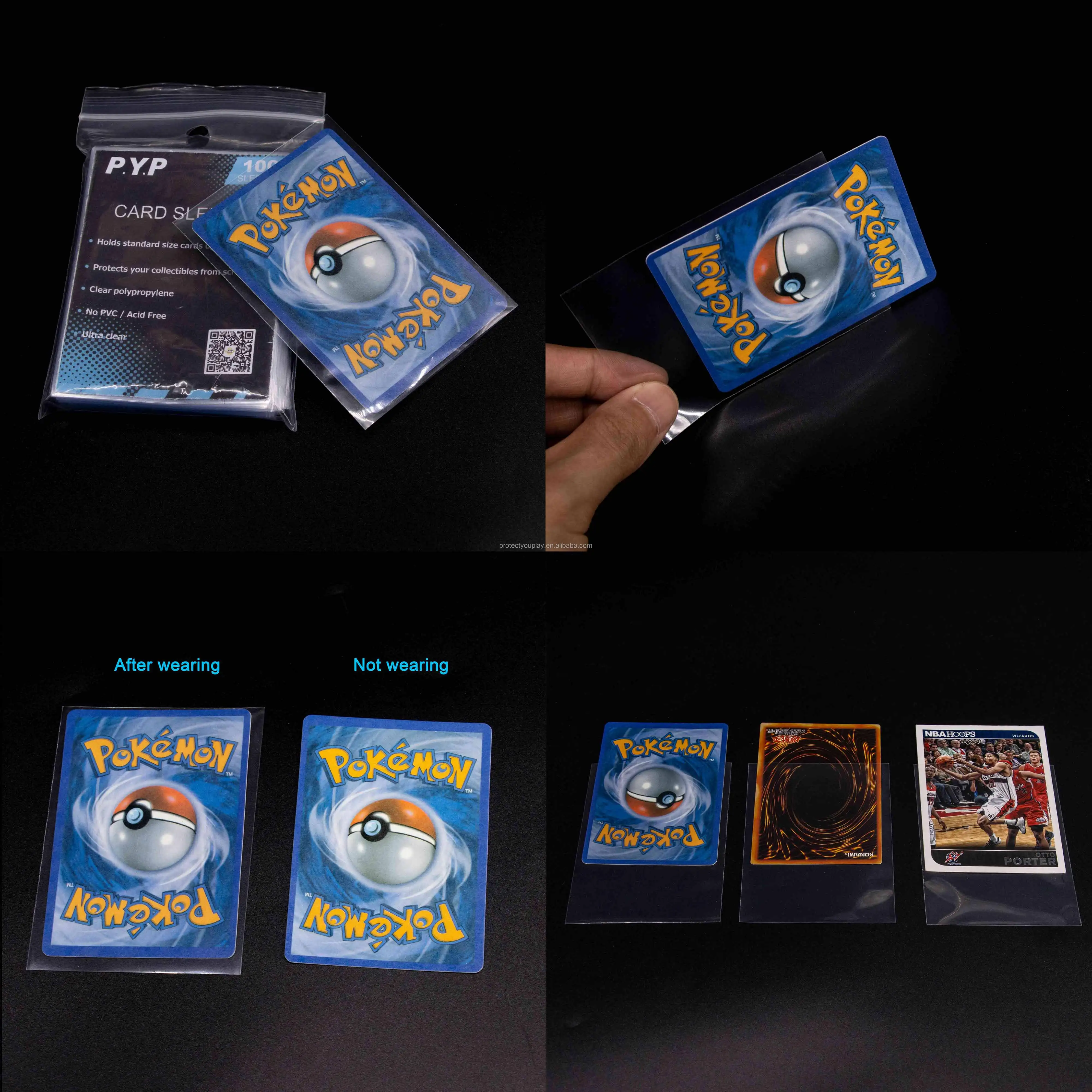 PYP Trading Card Sleeves - Premium Protection for Sports Cards