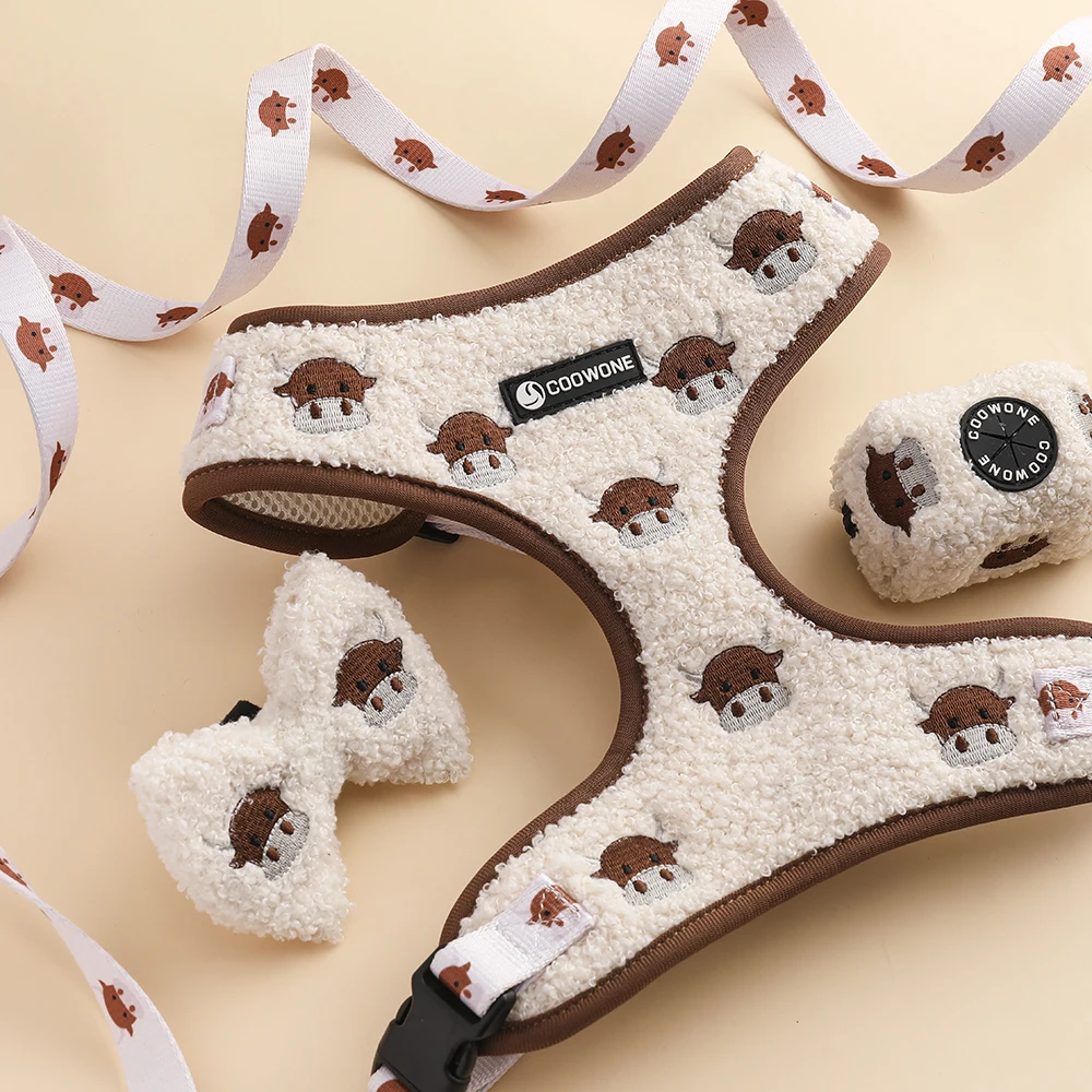 Personalized Dog Harness Set - Custom Design Collars & Leashes