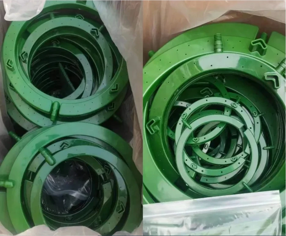 Garden Water Spray Ring System ABS Plastic 5 Inch Drip Ring Hydroponic ...