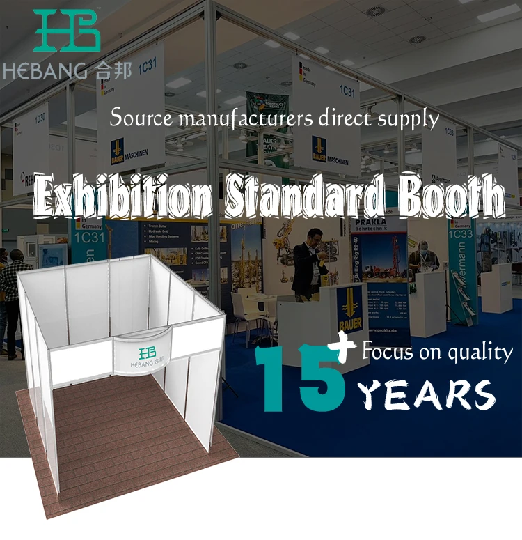 10x10 Exhibition Booth - Durable and Versatile Solutions
