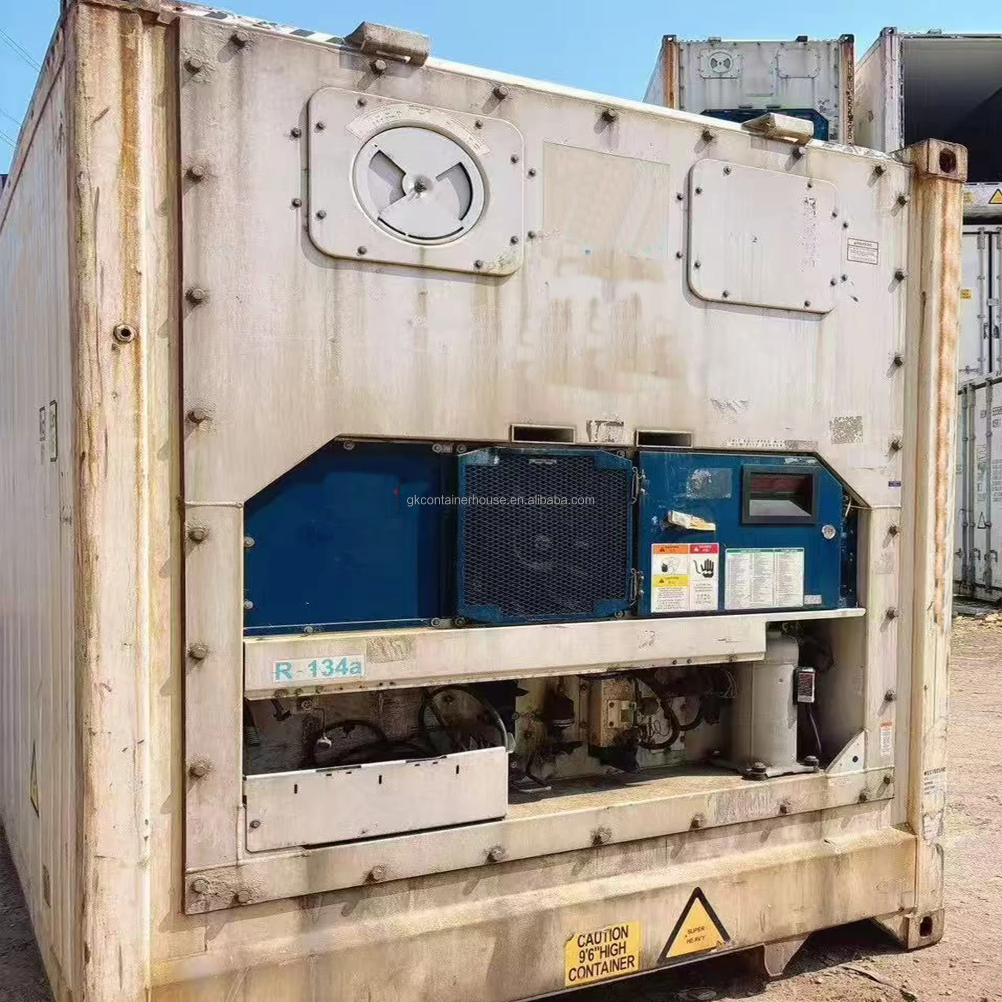 Used Working Reefer Container 20Ft 40Ft With Operational Cooling Unit ...
