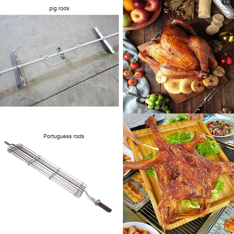 Big Size Whole Pig Roaster Spit Rotisserie Bbq Grill Pig Lamb Chicken ...