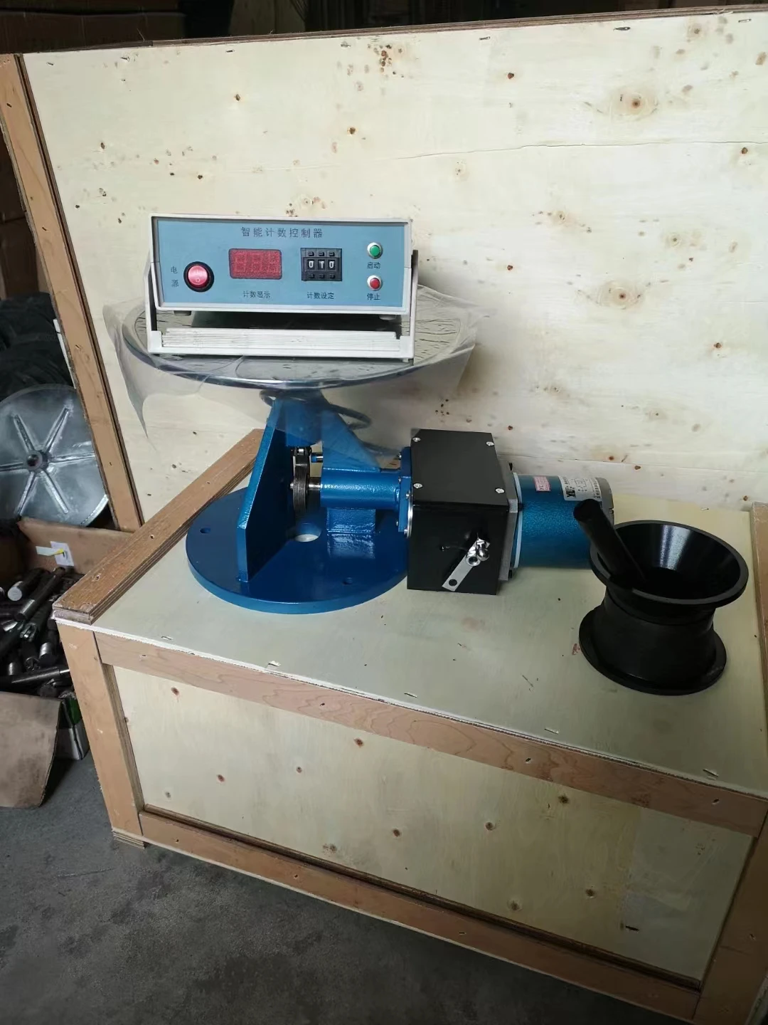 Wanluda Concrete Flow Table Apparatus for Cement Testing - 220V, 1 Year ...