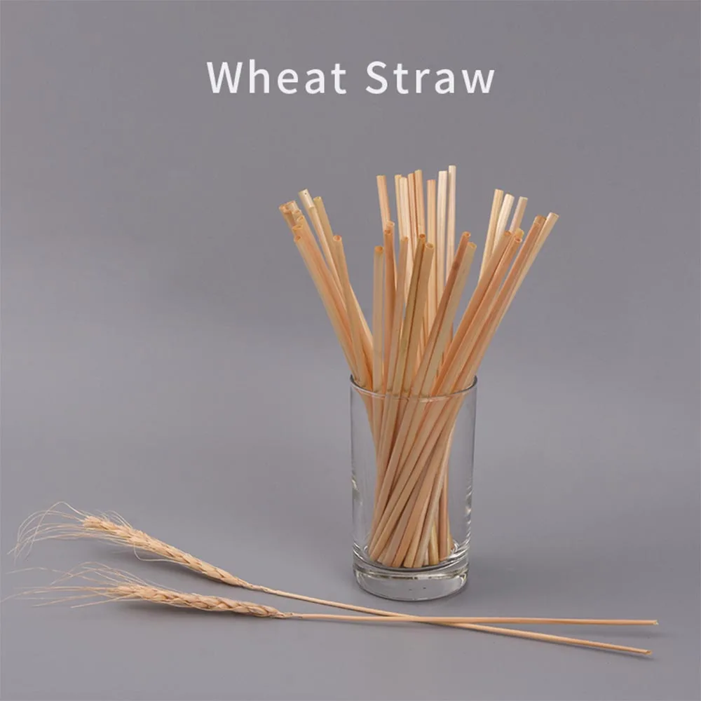 Hot Sell 100% Environmental Flavored Biodegradable Wheat Drinking Straw ...