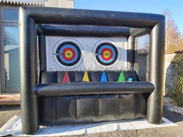 Custom Outdoor Velcroes Commercial Inflatable Shooting Target Shooting ...