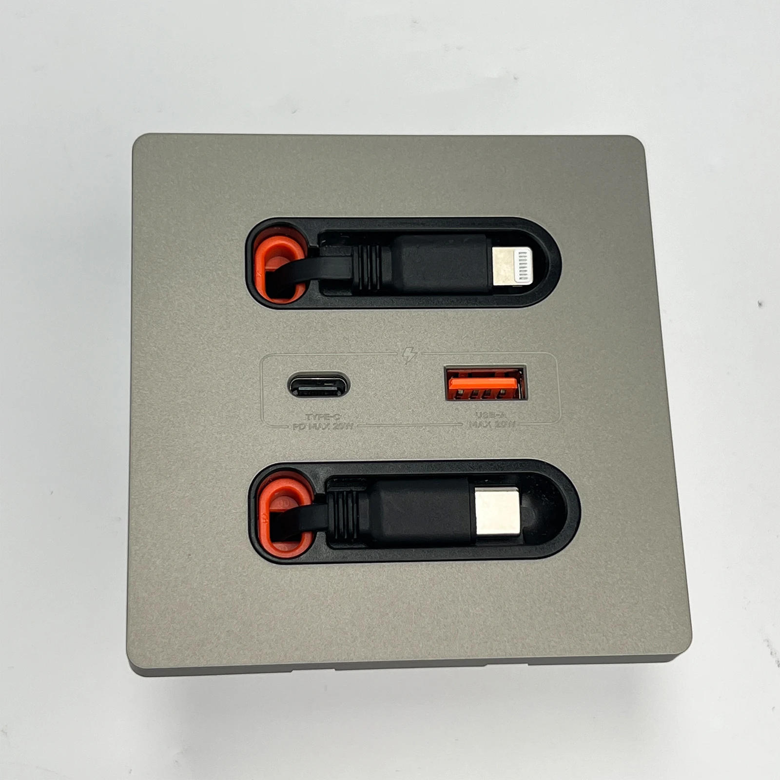 Universal Smart USB Socket Wall with Charging Line 20W Fast Charge USB ...