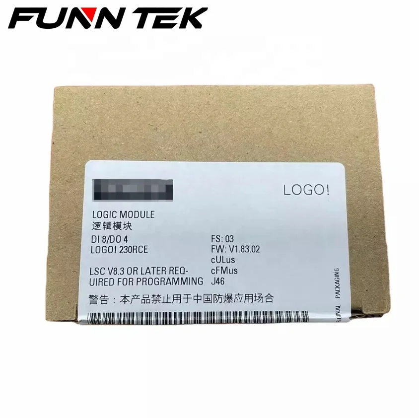 New & Original Siemens 6ed1052-1fb08-0ba2 Logic Module Logo! 230rce Di ...