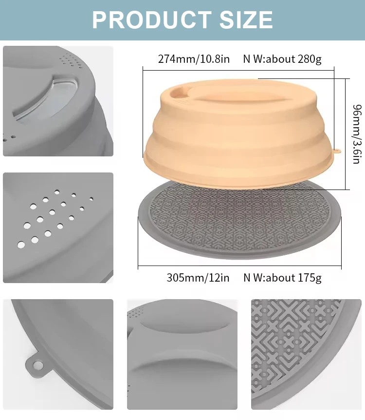 Microwave Food Covers - Durable, Customizable, and Sustainable