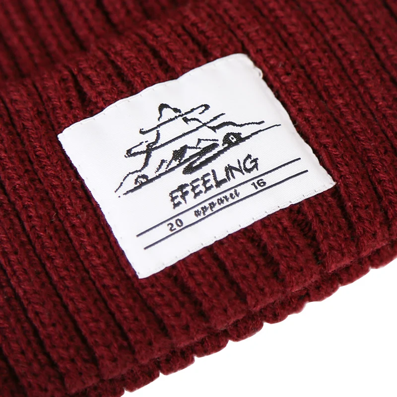 Custom Woven Label Winter Hats - Warm and Stylish Beanie