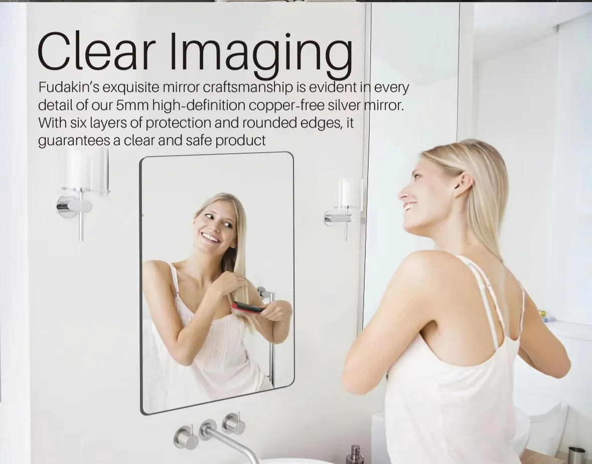 Fudakin Blue-tooth Wifi Android Touch Screen Smart Mirror With Led ...