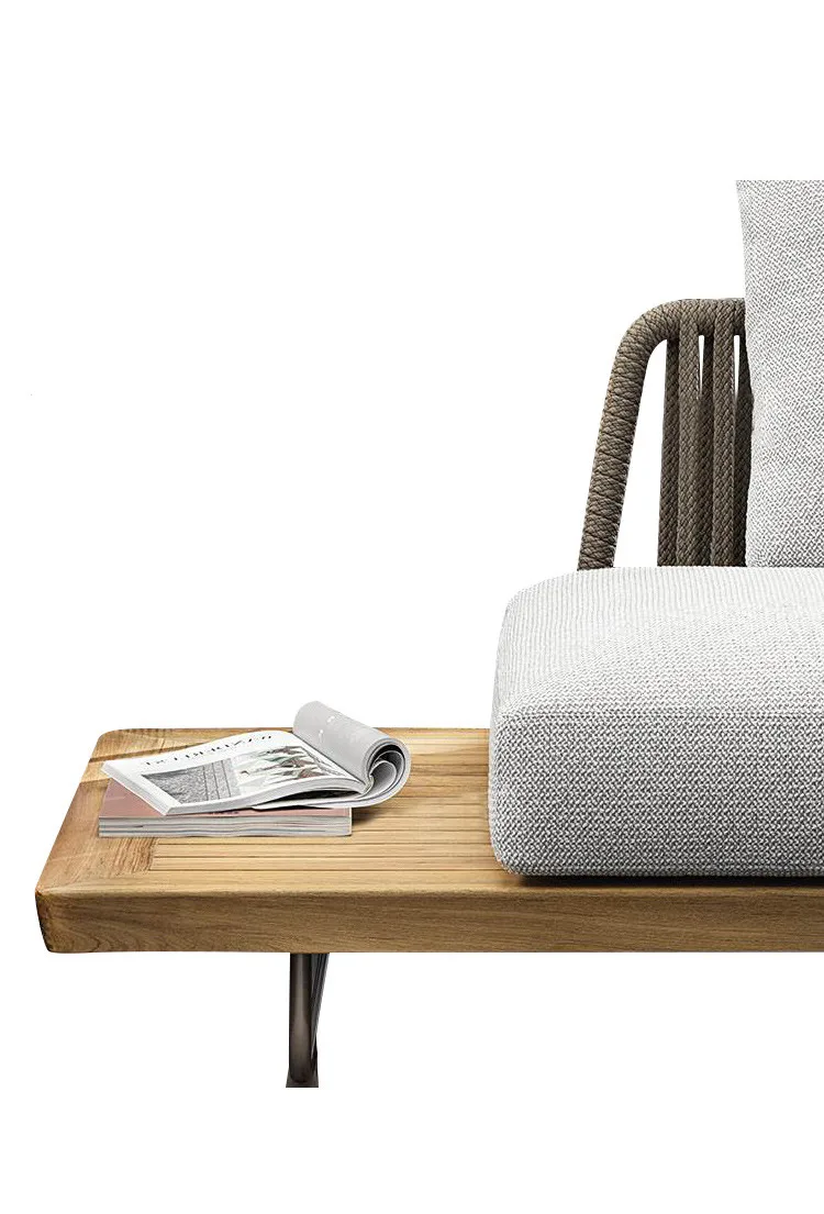 Handmade Rope Woven Garden Sofa - Luxury Outdoor Furniture