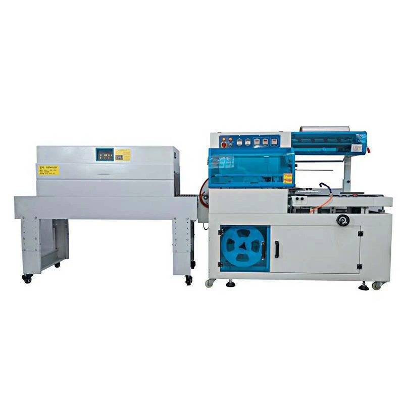 Auto Heat Shrink Tunnel Flow Wrapper Machine Plastic Thermo Sealing ...