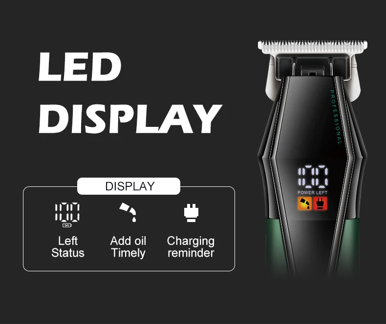 VGR V-677 Hair Cut Machine Mens Barber Rechargeable Professional Hair Clipper Trimmer Set ...