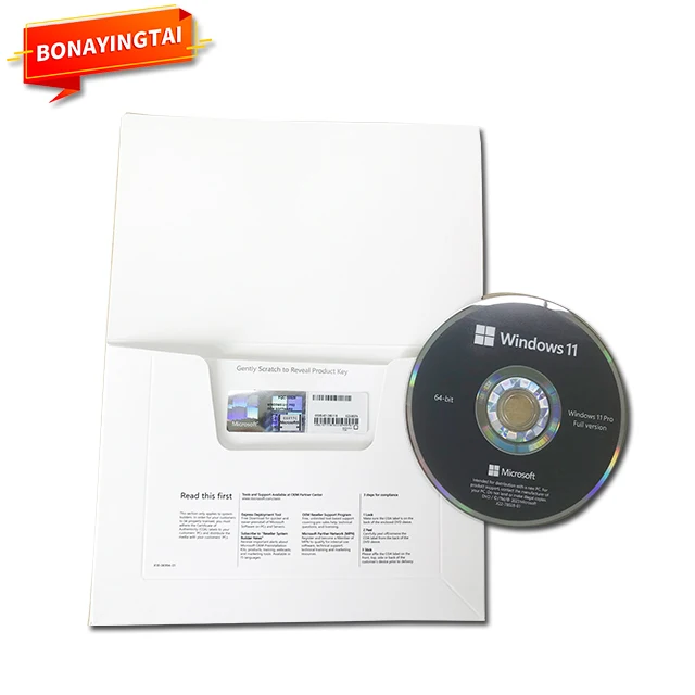 Wholesale Windows 11 Professional Windows 11 Pro Oem Dvd Full Package ...