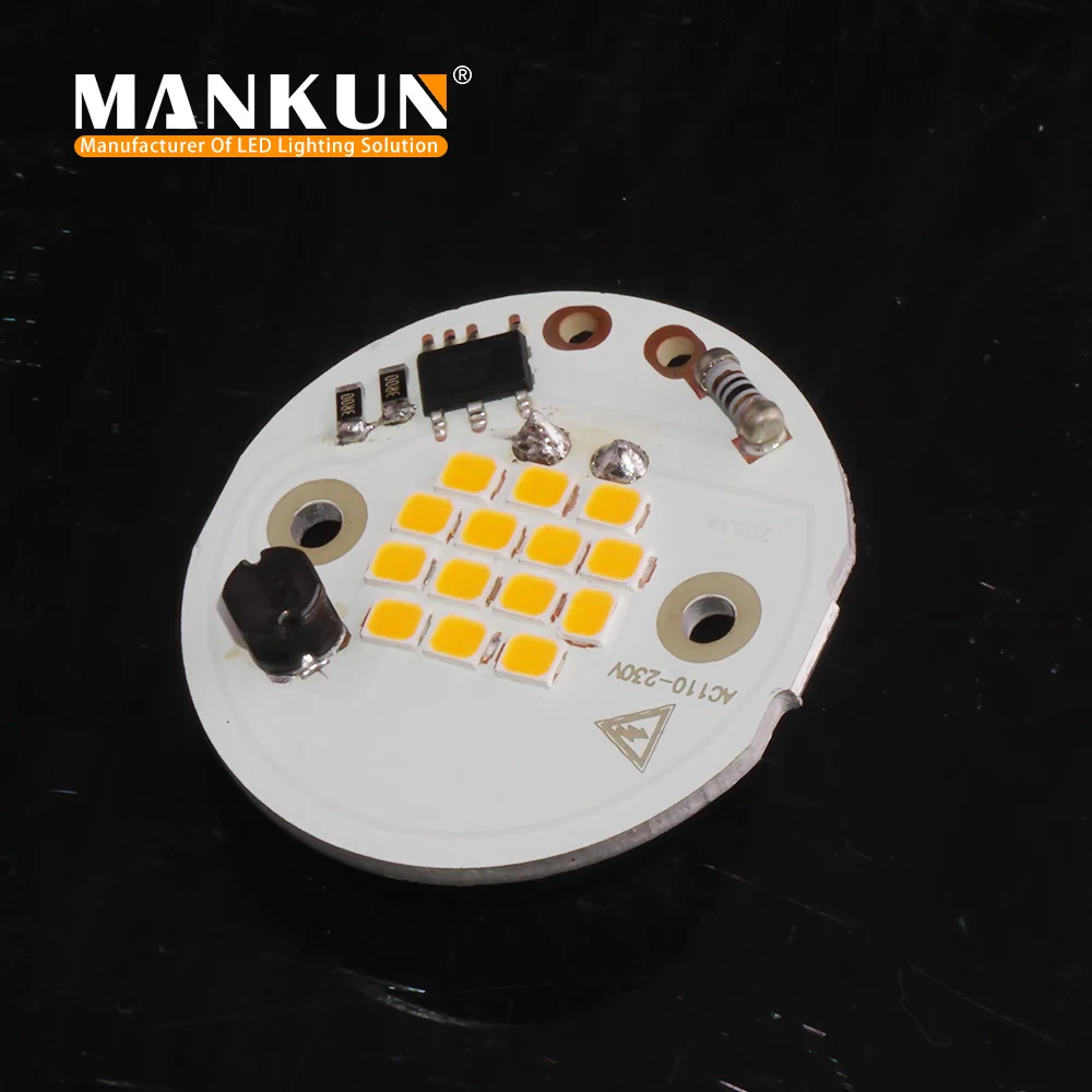 35mm Pcb Design Round Aluminum With Smd 2835 Ac110 220v Dob Led Module ...