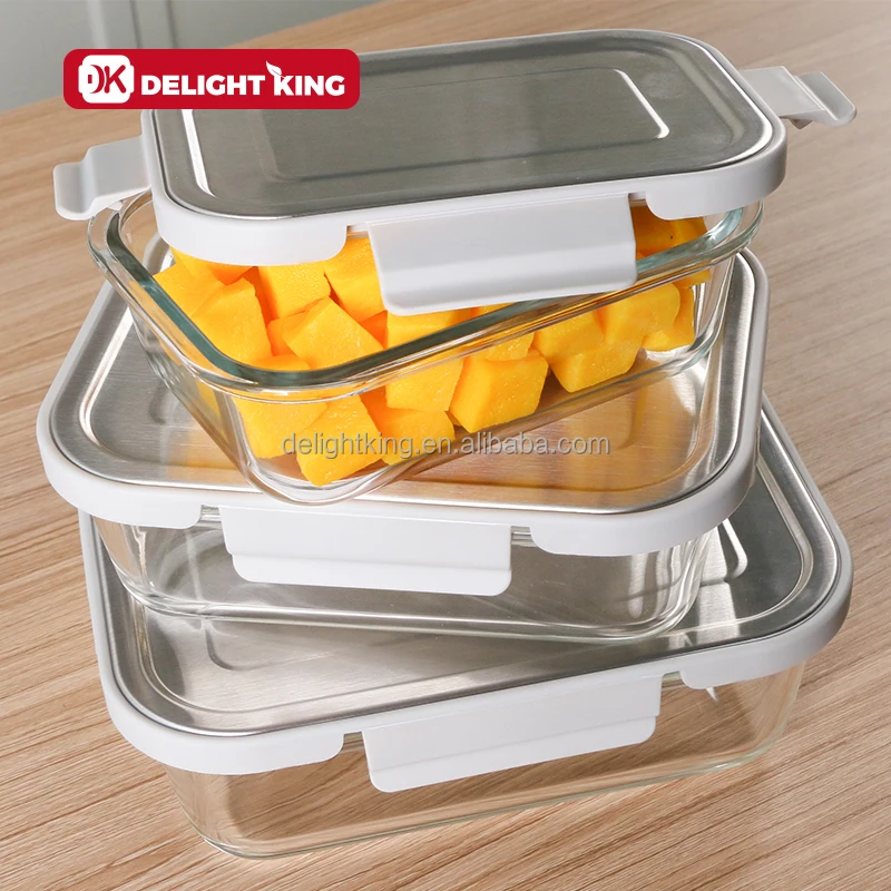Sslid Glass Food Container - Durable & Freshness Preserving