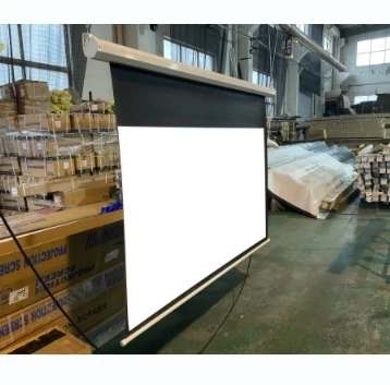 Electrical Projection Screen Pull Down White Board Screen And ...