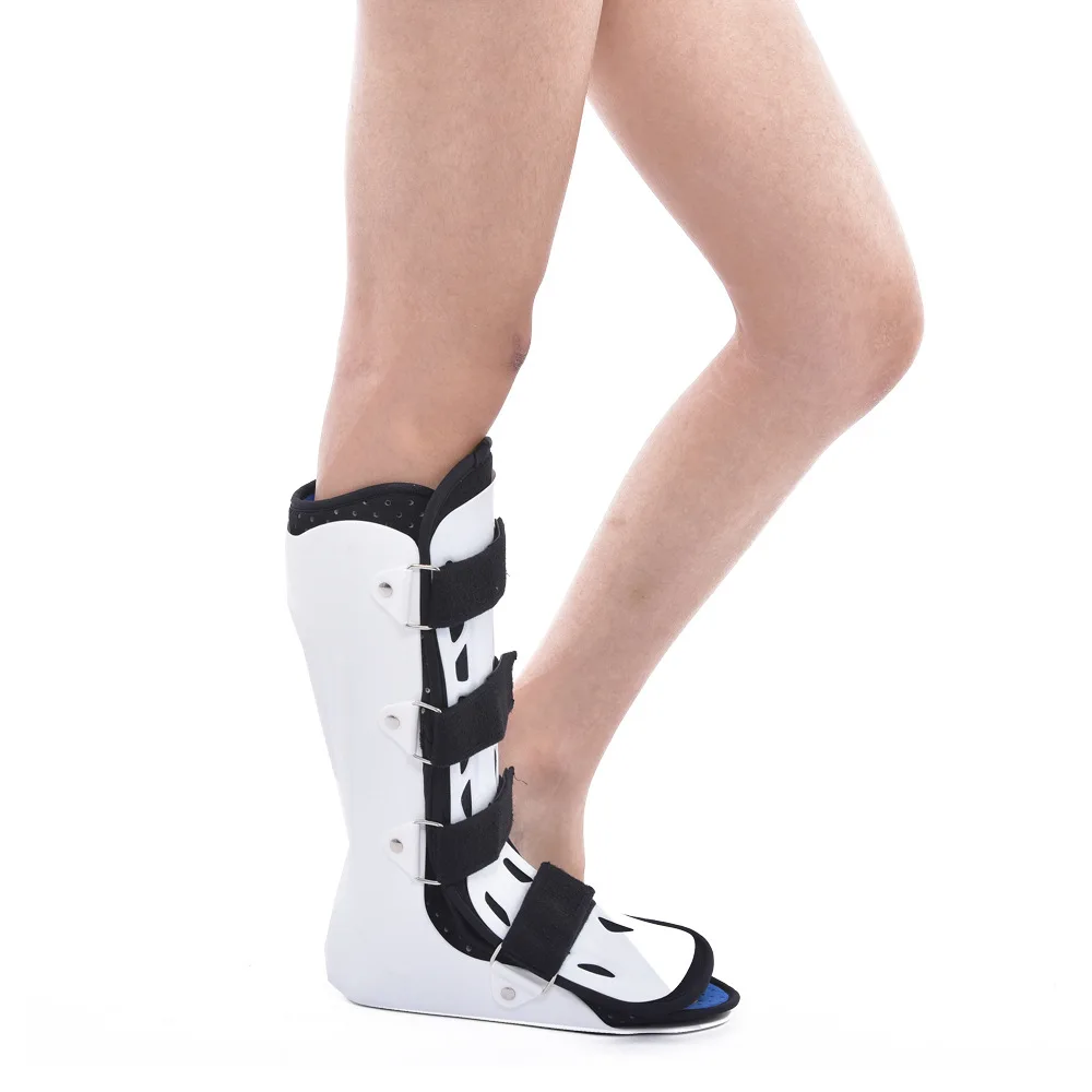 Long Calf Ankle Joint Foot Support Fixation Brace with Protective Cover ...